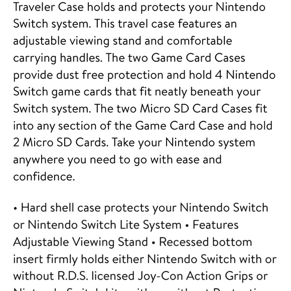 Nintendo | Other | Nintendo Switch Deluxe Travel Carrying Case Zelda ...